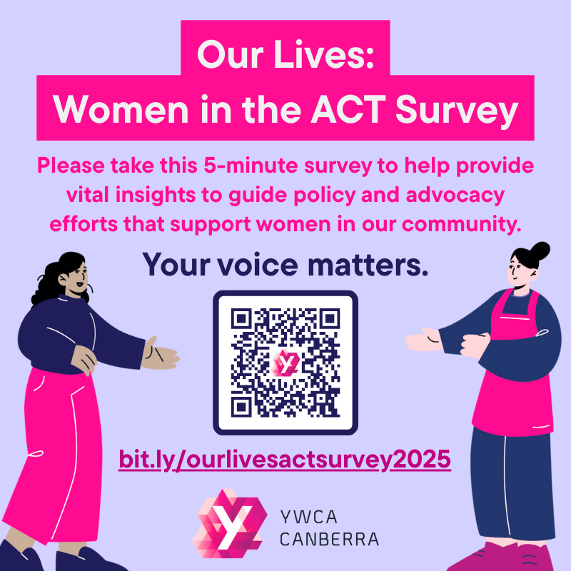 Our Lives: Women in the ACT Survey 2025 - Tile